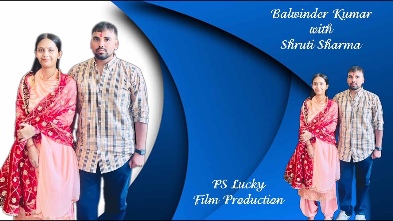 BALWINDER KUMAR WITH SHRUTI SHARMA {RING CEREMONY} LIVE BY:- PS LUCKY ...