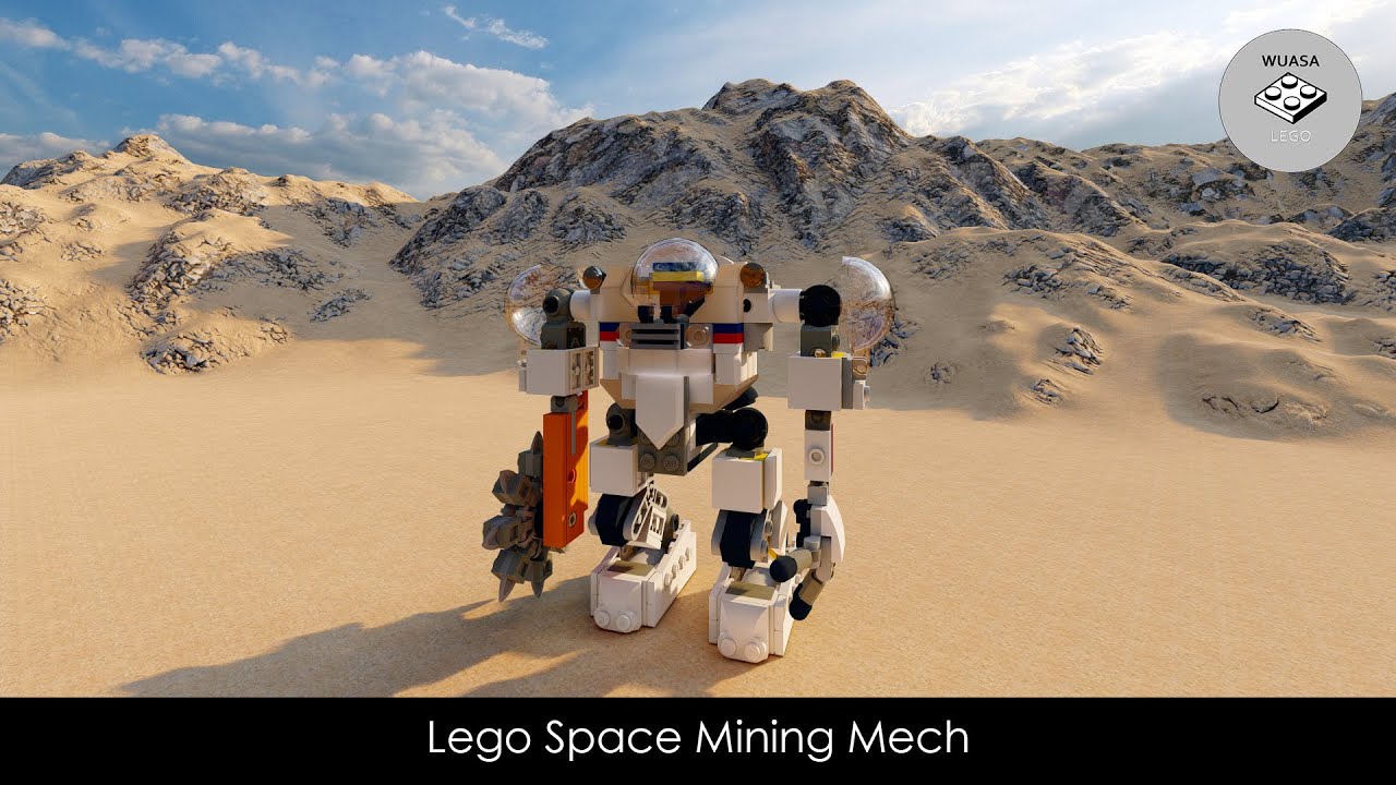 Lego Creator Space Mining Mech 31115 done in Studio 2.0 | Speed Build ...