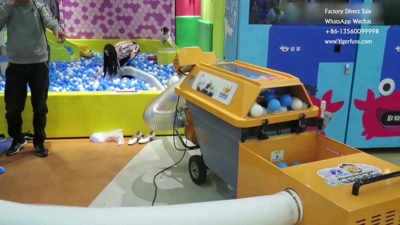 Advantage of 3rd Generation Ball pool ball washing machine - YouTube