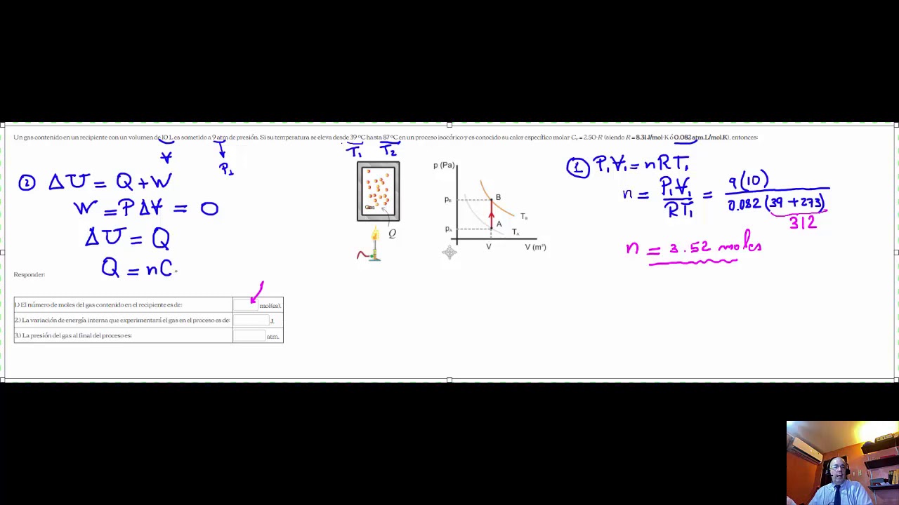 PROCESO ISOCÓRICO - YouTube