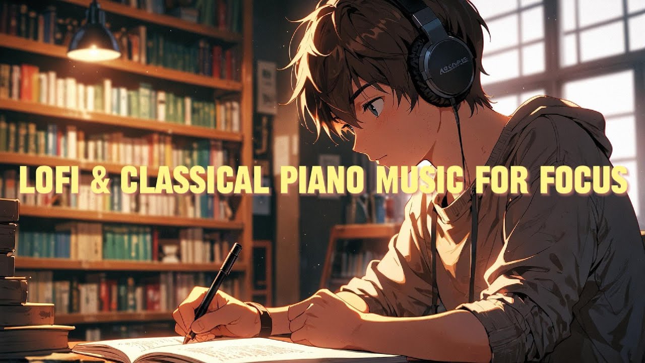 Lofi & Classical Piano Music for Focus 🎹 | Study & Concentration Mix | Lofi-Time - YouTube