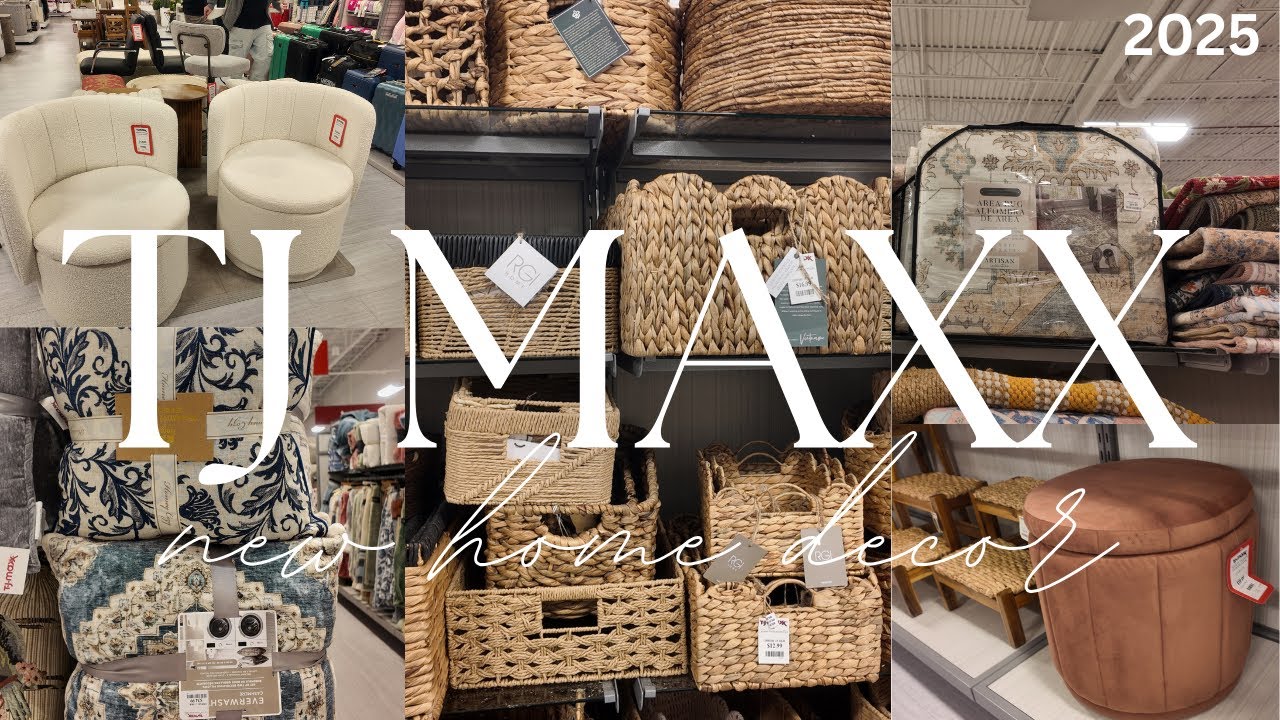 2025 HIGH END HOME DECOR FINDS AT TJ MAXX || NEW HOME DECOR SHOP WITH ...
