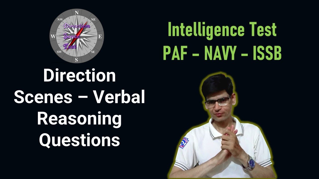How to Solve Direction Sense Test / Verbal Reasoning Test Tricks with ...