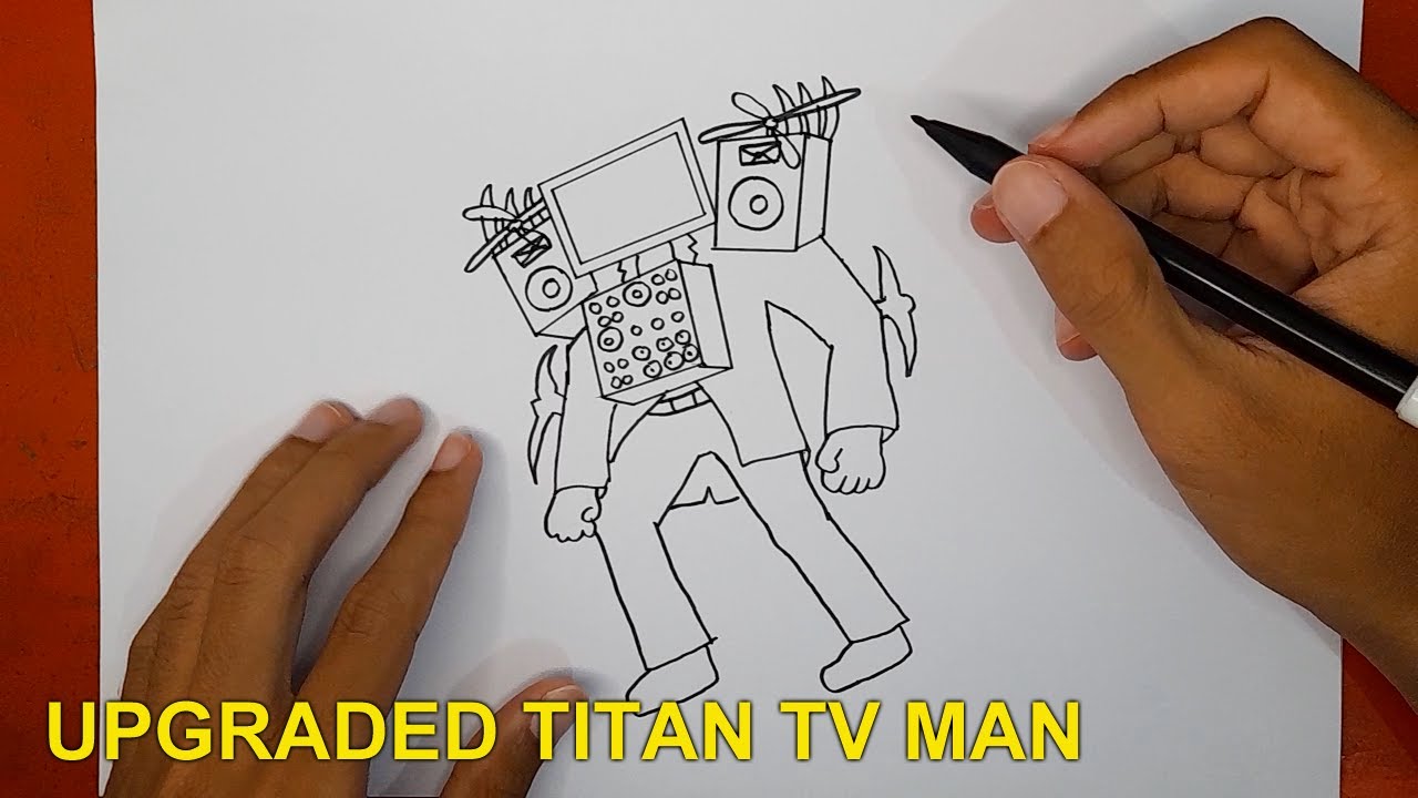 Gambar Upgraded Titan TV Man Besar Langkah Demi Langkah - YouTube