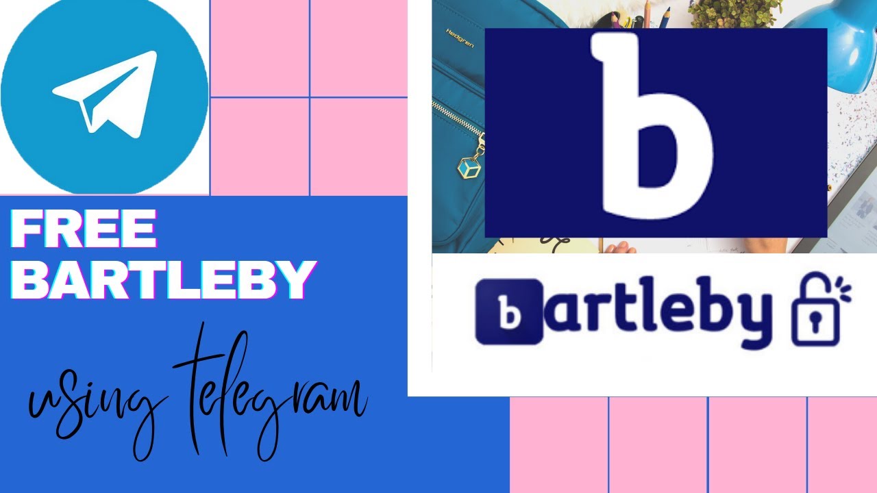 BARTLEBY FREE ANSWERS USING TELEGRAM (2021) - YouTube