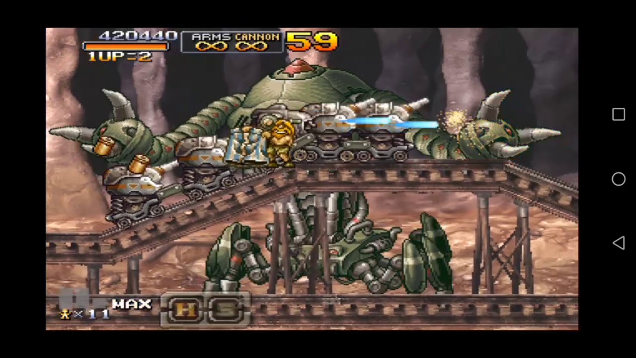 Metal slug XX jefe misión 2 / boss 2 - YouTube