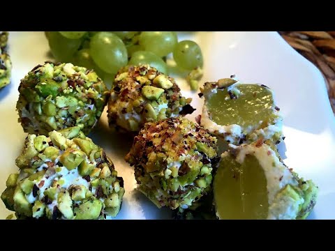 🍇 ÜZÜMLÜ LEZZET TOPLARI / Weintraubenbällchen /  tatlı, tuzlu ve acının buluştuğu mekan