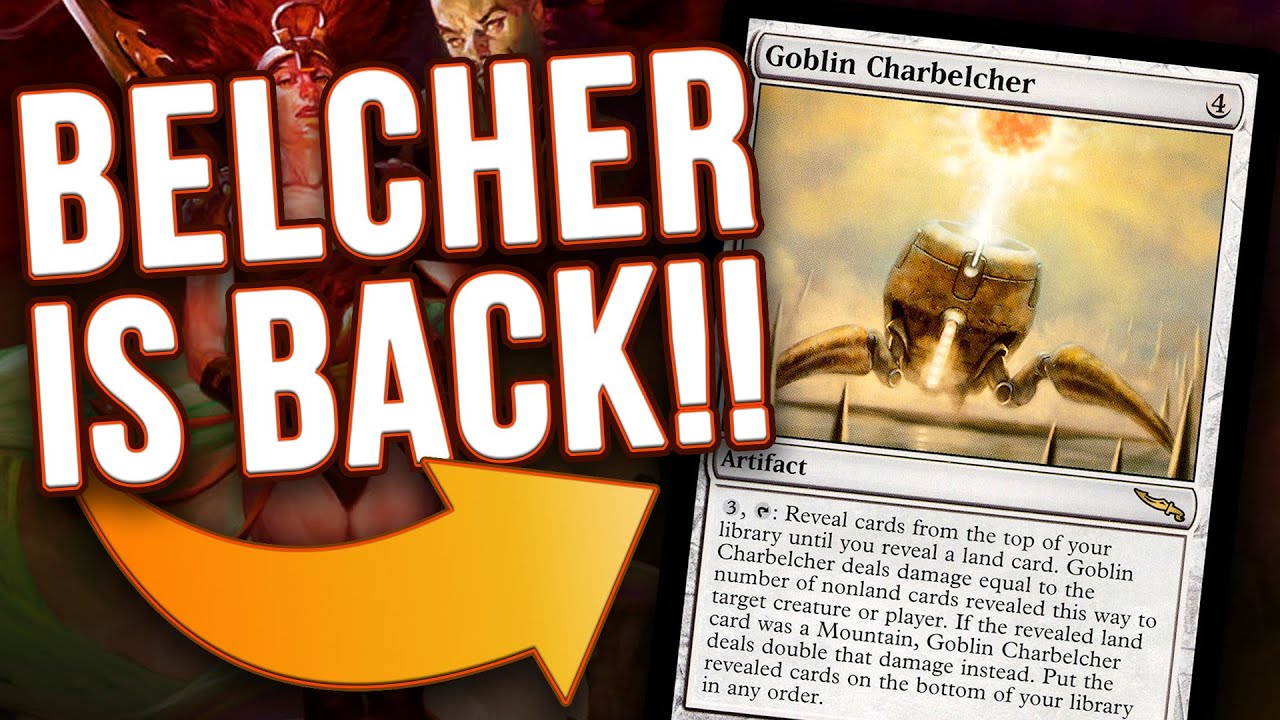 BELCHER IS BACK! Legacy Goblin Charbelcher Combo + Vexing Bauble (Gruul ...