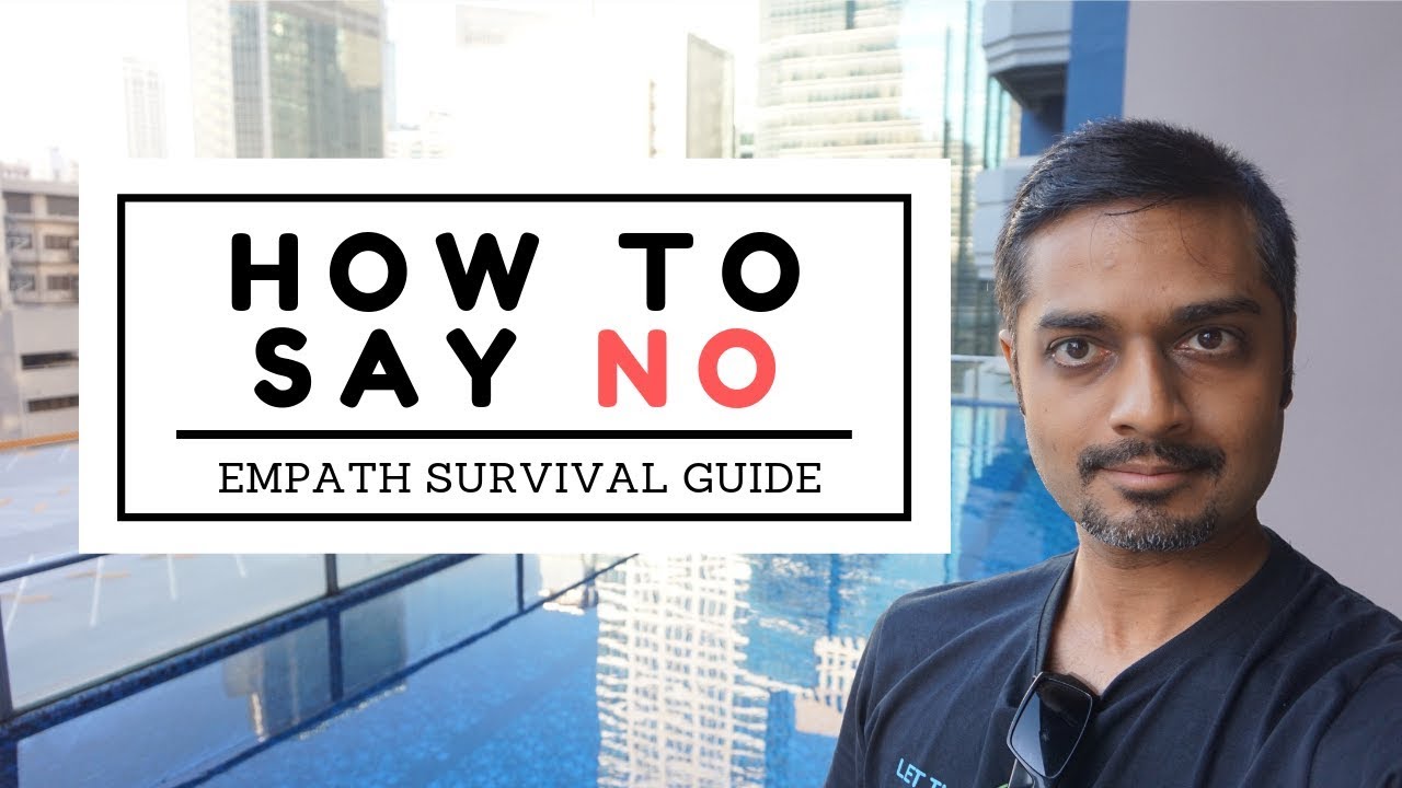 How To Say No | Empath's Survival Guide - YouTube