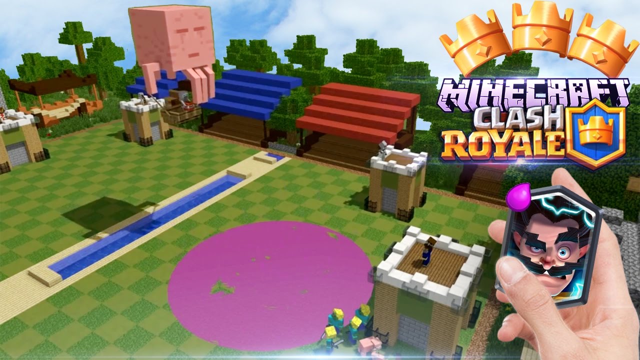 CLASH ROYALE SU MINECRAFT ITA - YouTube