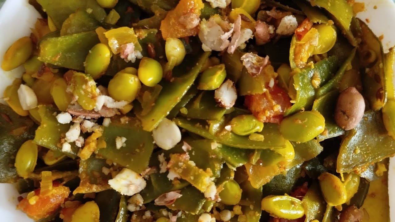 Val Papdi Chi Sabzi | Flat Beans Recipe | Surti Papdi Sabzi #food # ...