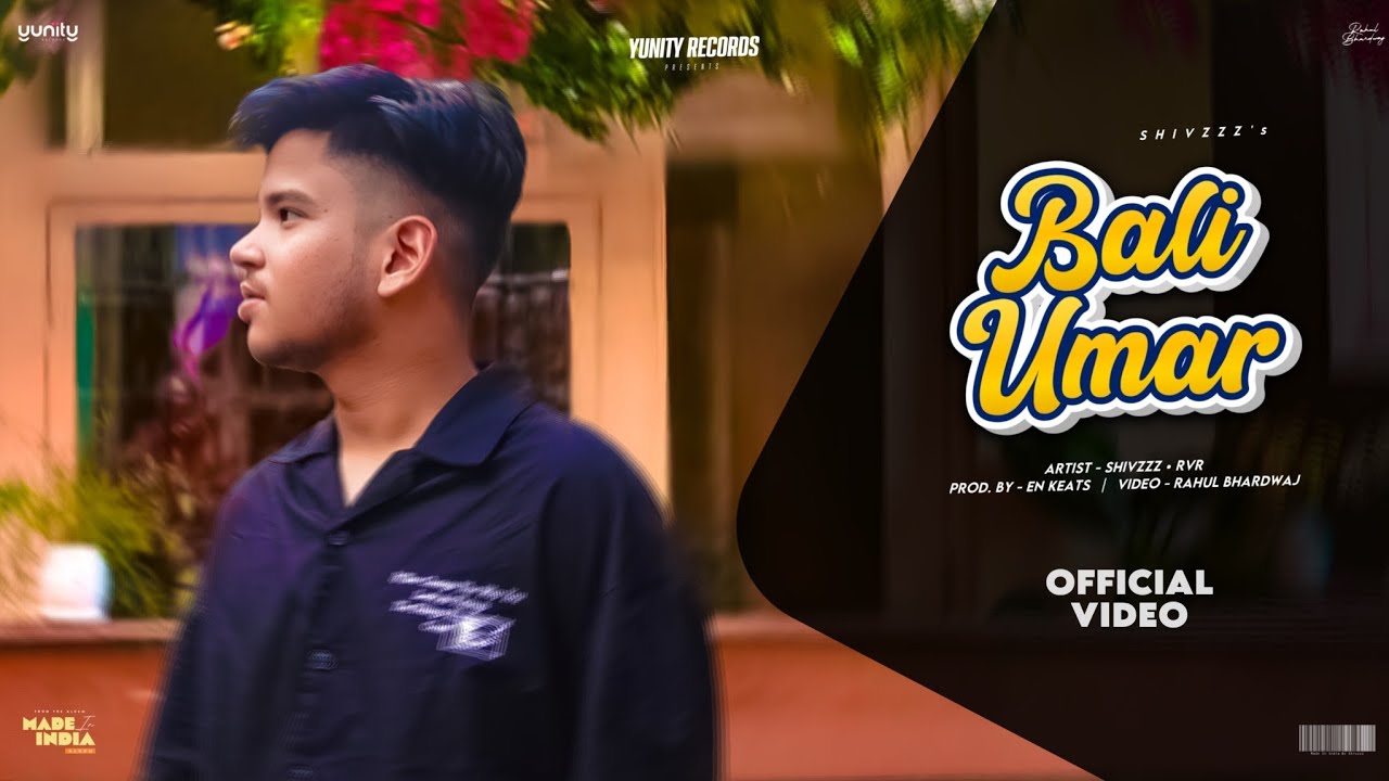 Bali Umar - Shivzzz x RVR | Desi Party Anthem 2025 | Official Video | Made in India Album - YouTube
