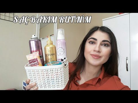 SAÇ BAKIM RUTİNİM-  KULLANDIĞIM ÜRÜNLER