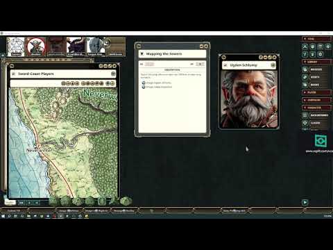 Prepping for D&D using Fantasy Grounds Unity 93 - YouTube