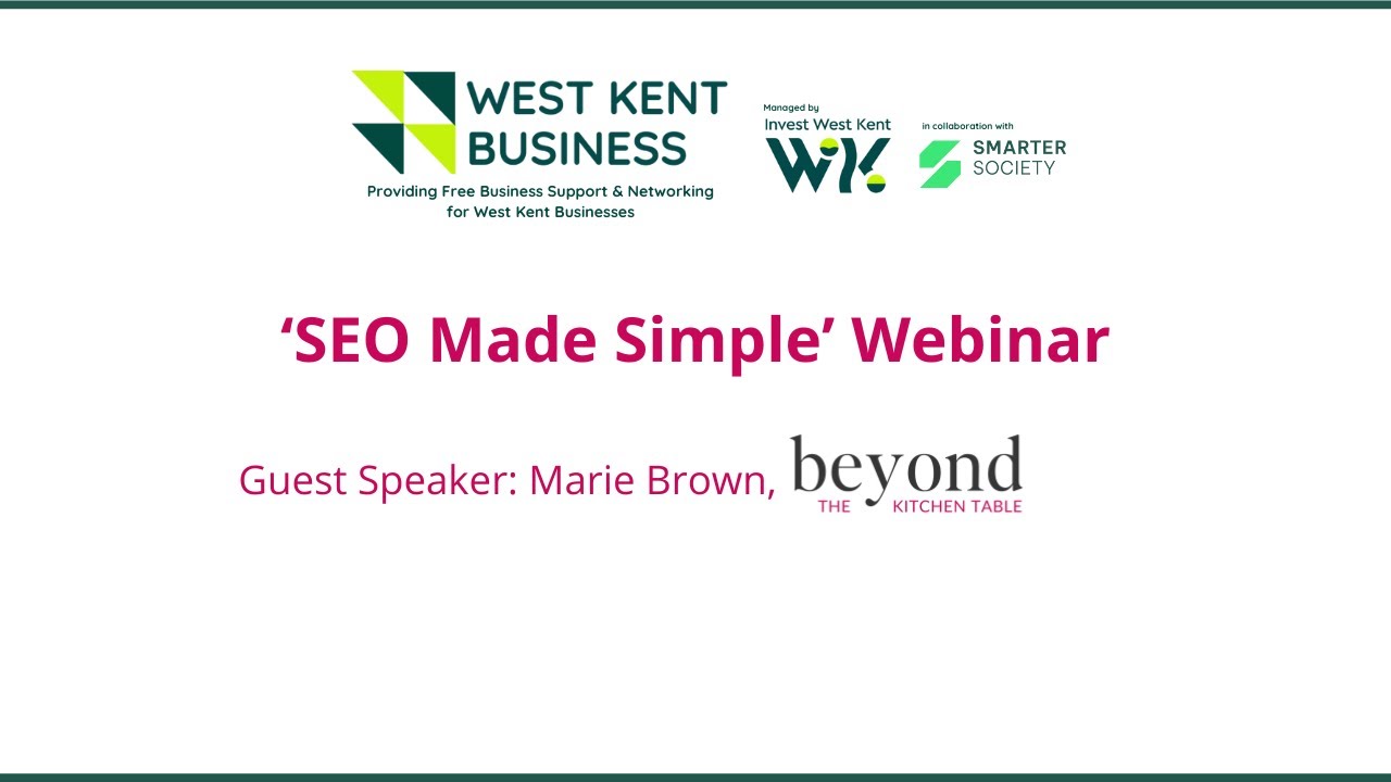 Digital Marketing: Search Engine Optimisation (SEO) Made Simple - YouTube