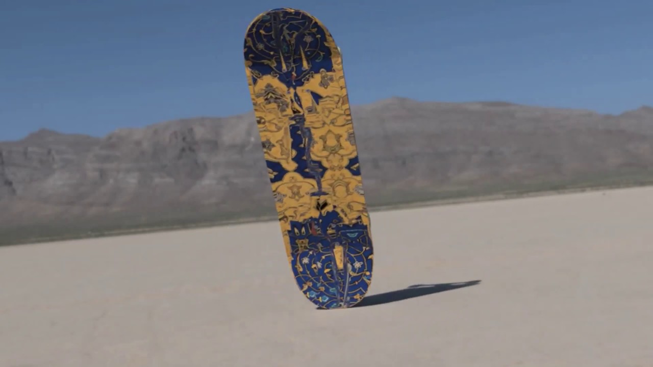 Keyvan Shovir Skater Artist - YouTube