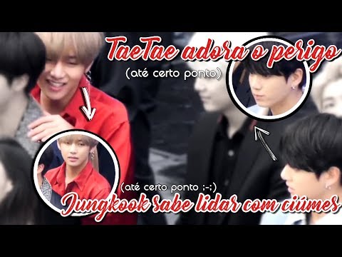 Taetae loves danger and JungKook is jealous! [VKOOK]