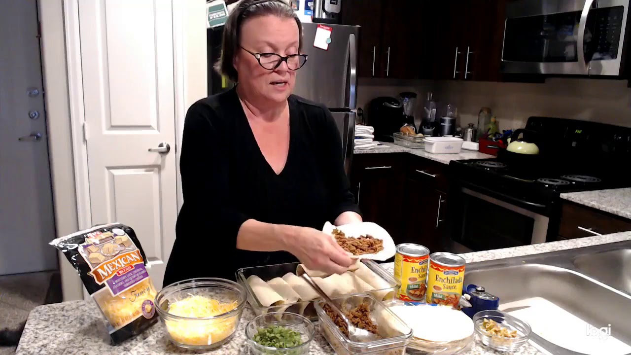 Tex-Mex Tuesday (Beef Enchiladas) - YouTube