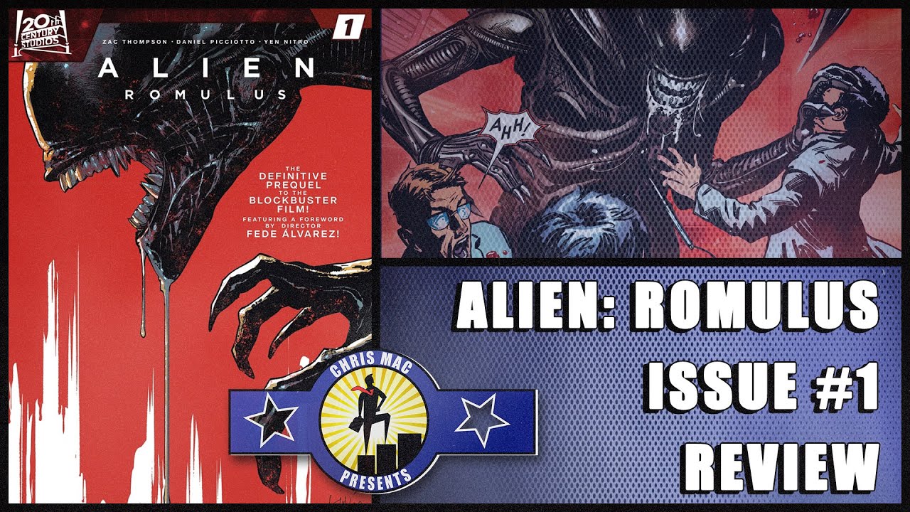 Alien Romulus 1 Official Movie Prequel Marvel Comics Xenomorph Review ...