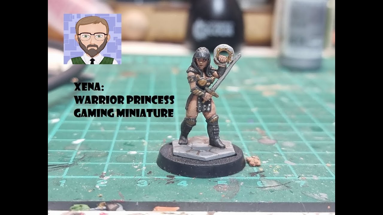 Xena: Warrior Princess Gaming Miniature - YouTube