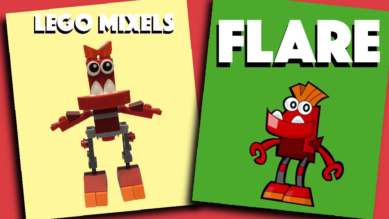 LEGO Mixels - Flare - Stop Motion Build | Bricks and Clay Play - YouTube