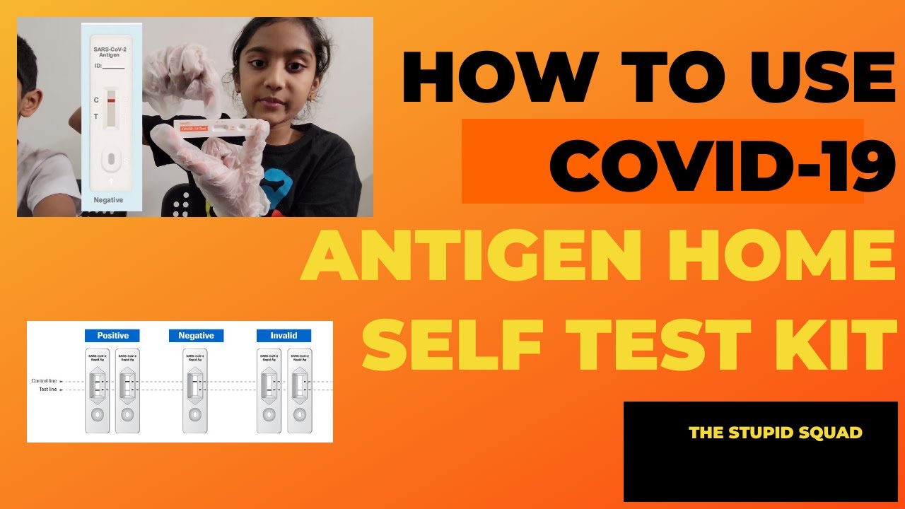 Kids Info - How to use COVID Antigen Rapid Home test kit: DIY ...
