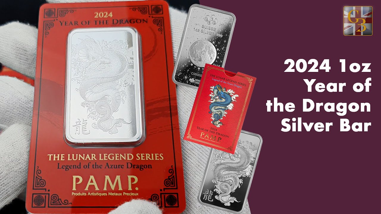 2024 1oz Year of the Dragon Silver Bar Overview - YouTube