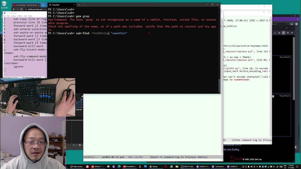 Xahtv 2022 01 11 Speed Comparison Findreplace Python Perl Powershell Elisp Golang