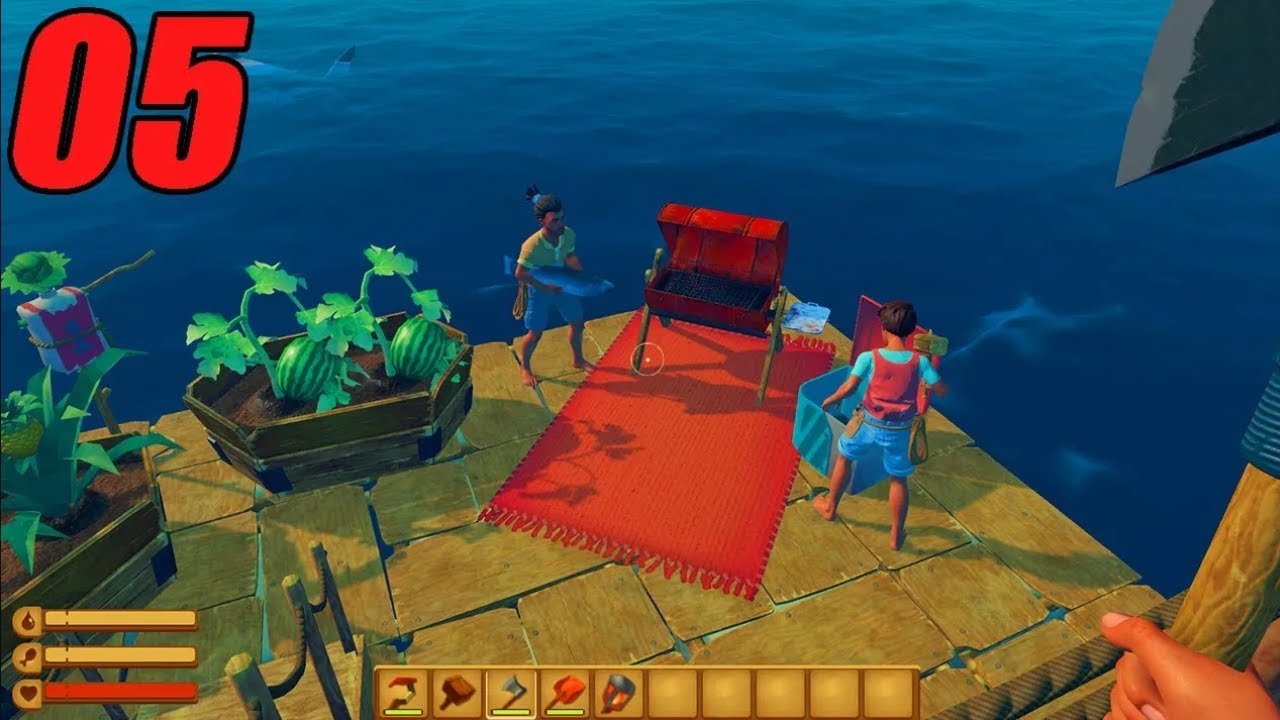 THE RAFT MUST BE FORTIFIED | Raft #5 - YouTube