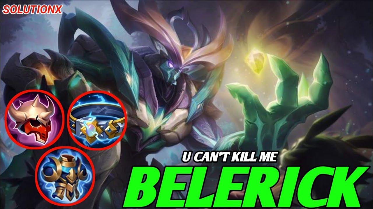 BELERICK BEST BUILD 2025 BUILD TOP GLOBAL BELERICK GAMEPLAY MOBILE ...