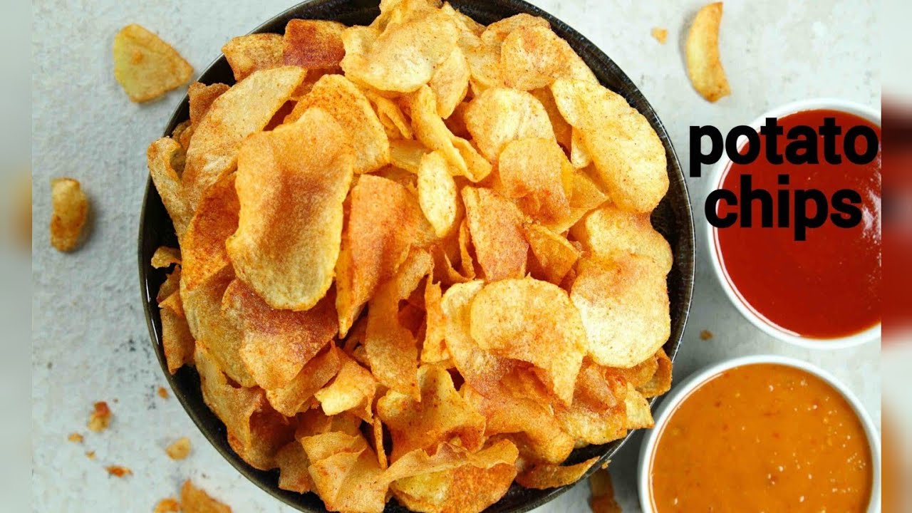 Aalu Chips Recipe | Homemade chips baniye felun barite | potato chips ...