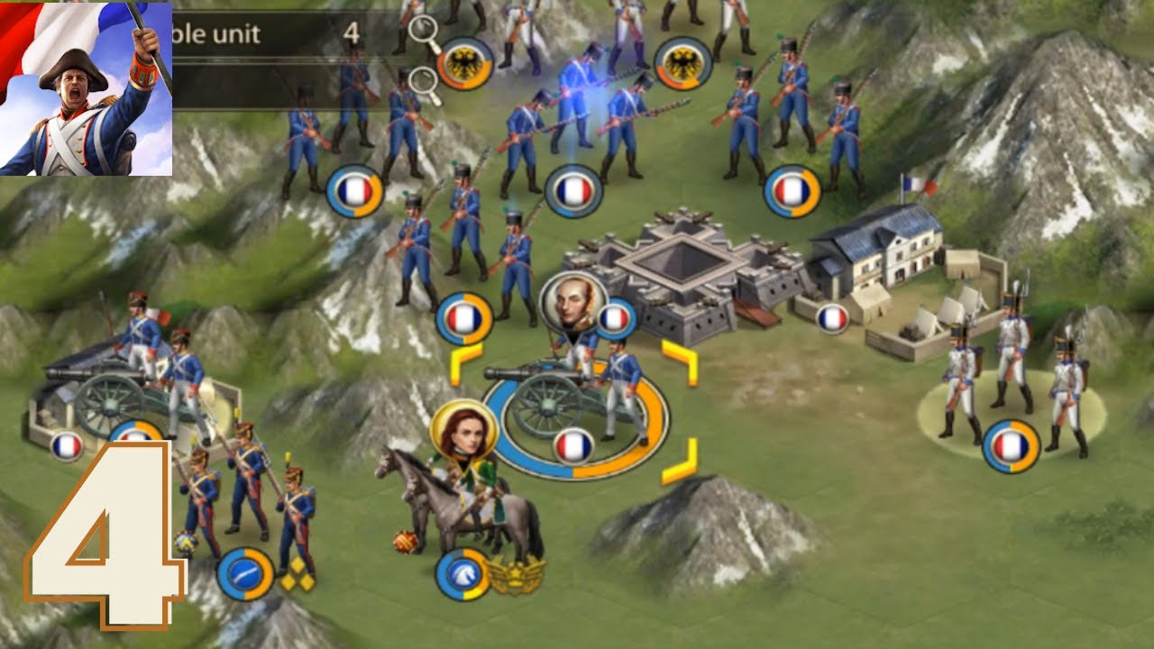 Grand War War Strategy Games - Gameplay Walkthrough Part 4 (iOS Android ...