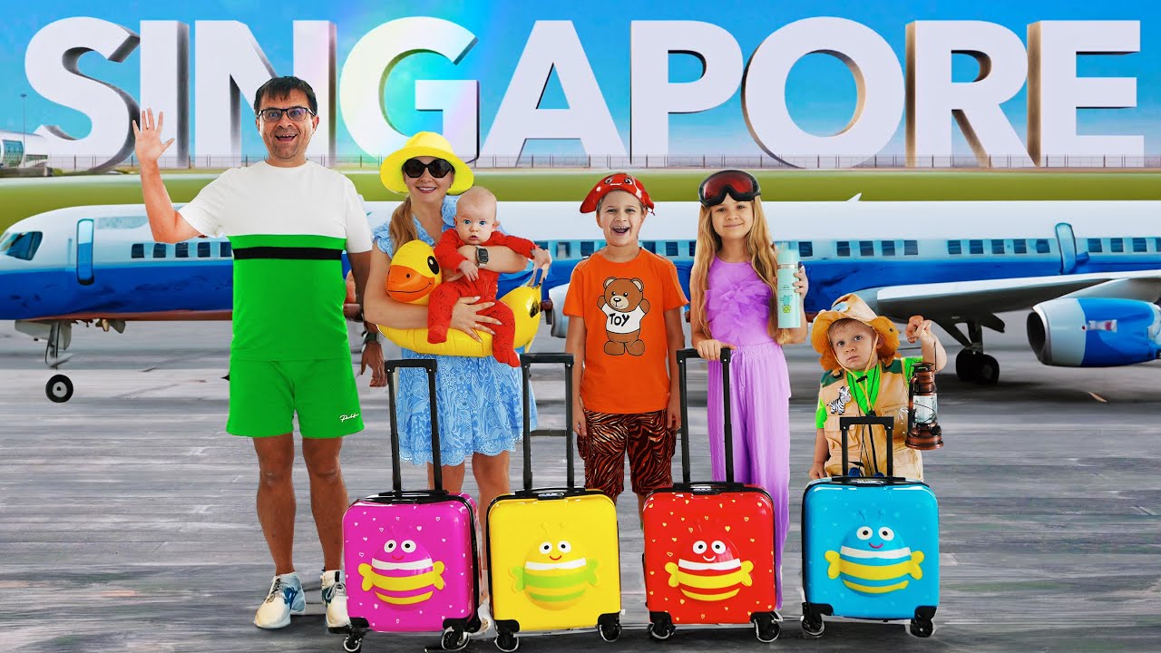 Vlog Family Adventure in Singapore - YouTube