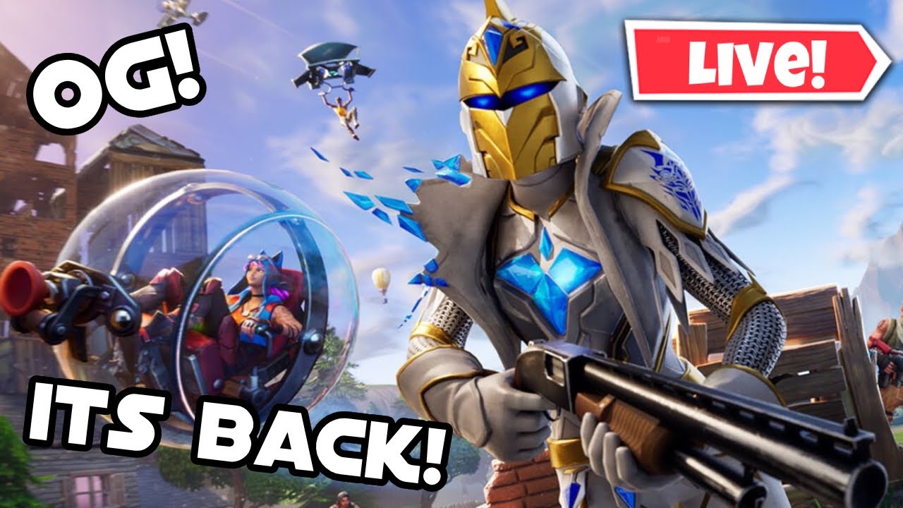 *LIVE* Playing OG Fortnite! - YouTube