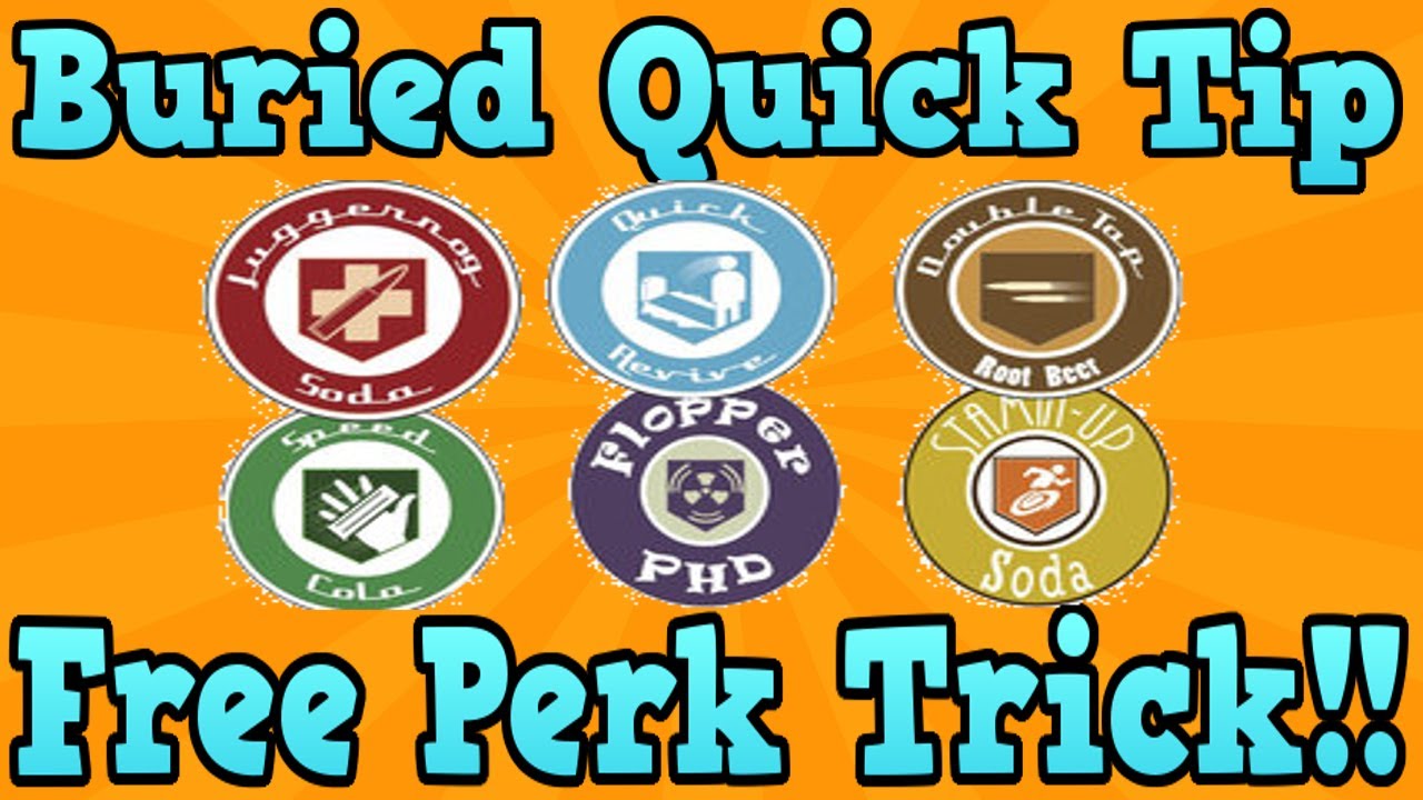 Call Of Duty Black Ops 2 Zombies Buried Perks