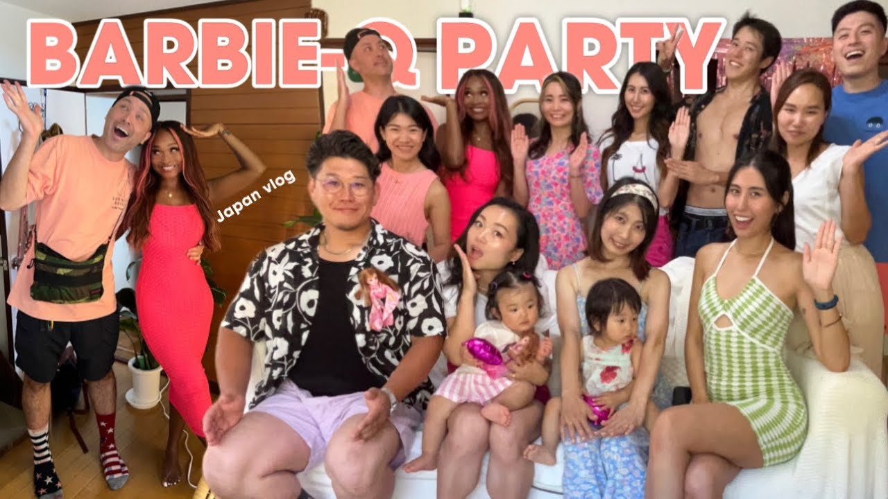 BARBIE Q JAPAN HOUSE PARTY - YouTube