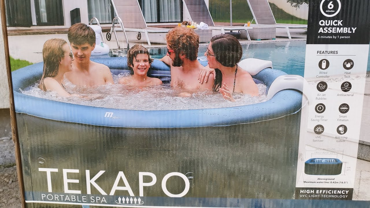 Am instalat Jacuzzi MSpa Tekapo 6 persoane C-TE061 - YouTube