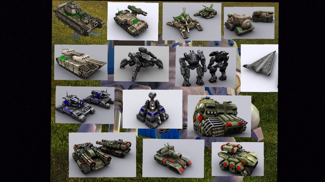 General zero hour mod contra 009 final.battle of all super unit - YouTube