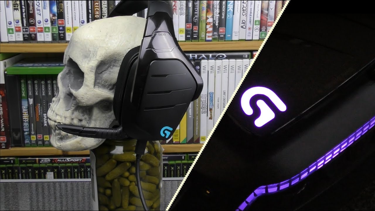 Logitech G633 Wired 'Gaming' Headset InDepth Review - RGB - YouTube