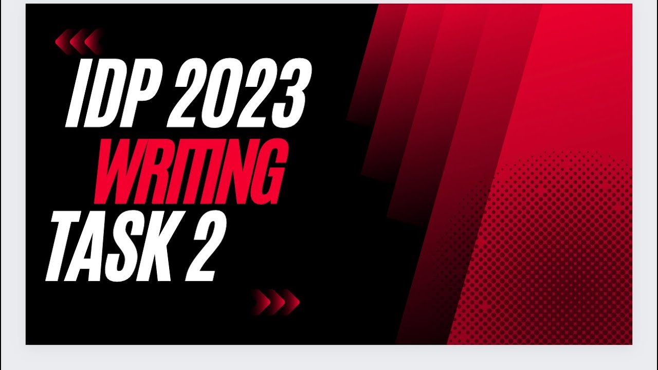 Ielts idp exam base question writing task 2 In many countries, good ...