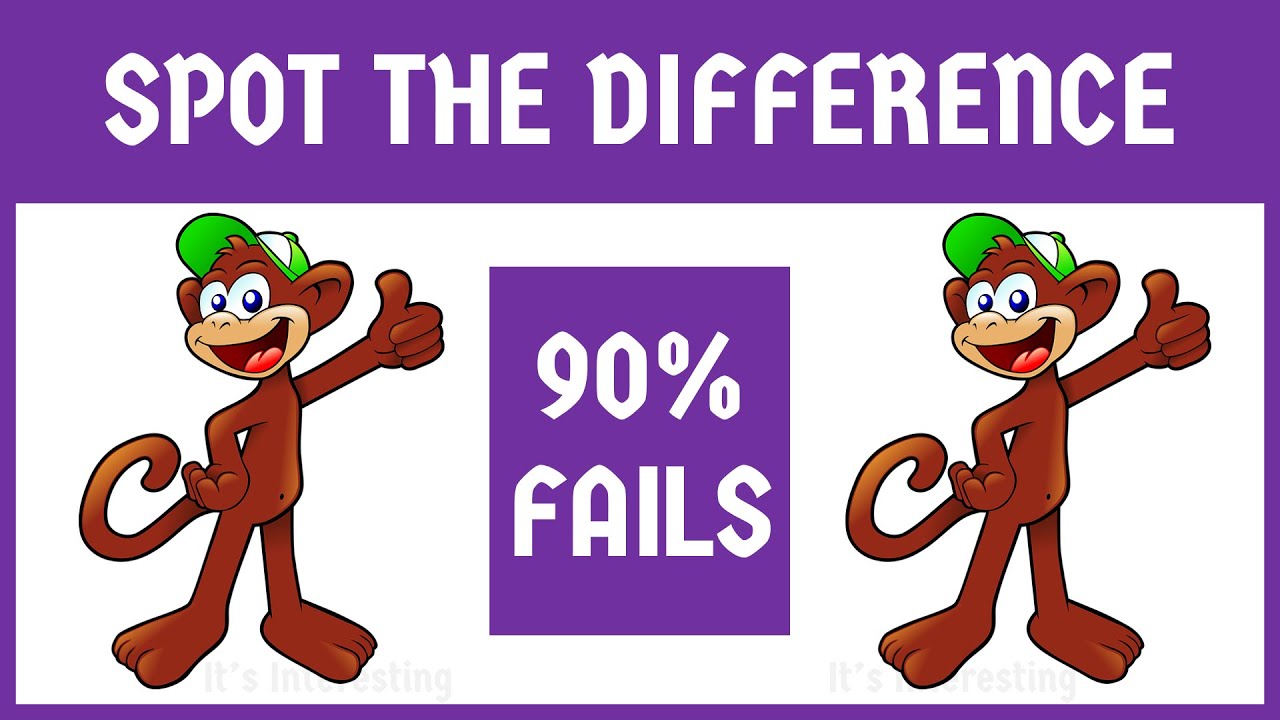 [FUN] Spot difference between two pictures | Easy Picture Puzzles for ...