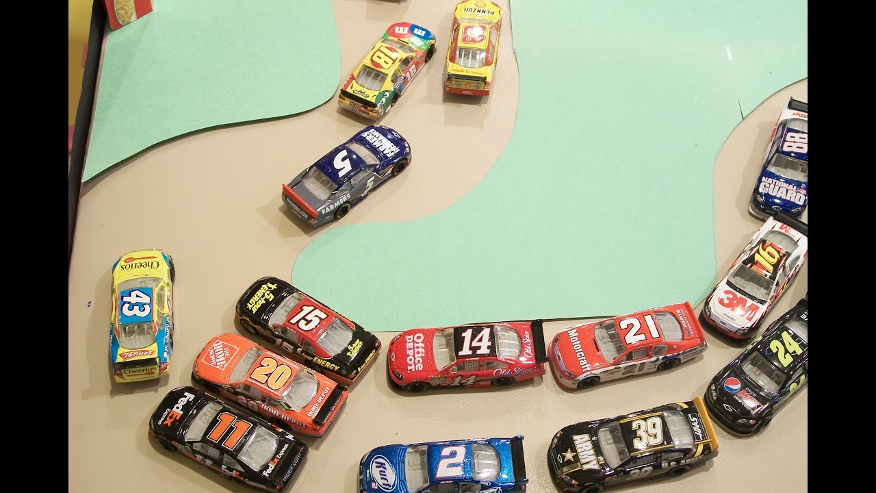 2013 Nascar Stop Motion Ritz Cracker 300 - YouTube