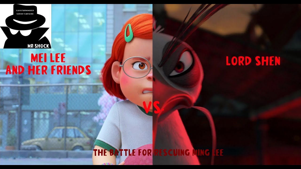Mei Lee And Her Friends Vs Lord Shen: The Battle For Rescuing Ming Lee ...