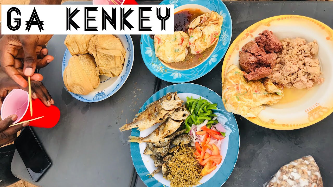 GHANA FOODS 01 ( GA KENKEY ) | VLOG 011 | - YouTube