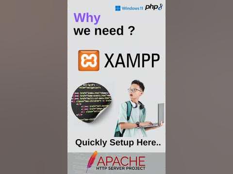 Quick Installation & Configuration of XAMPP #php #programming #server # ...
