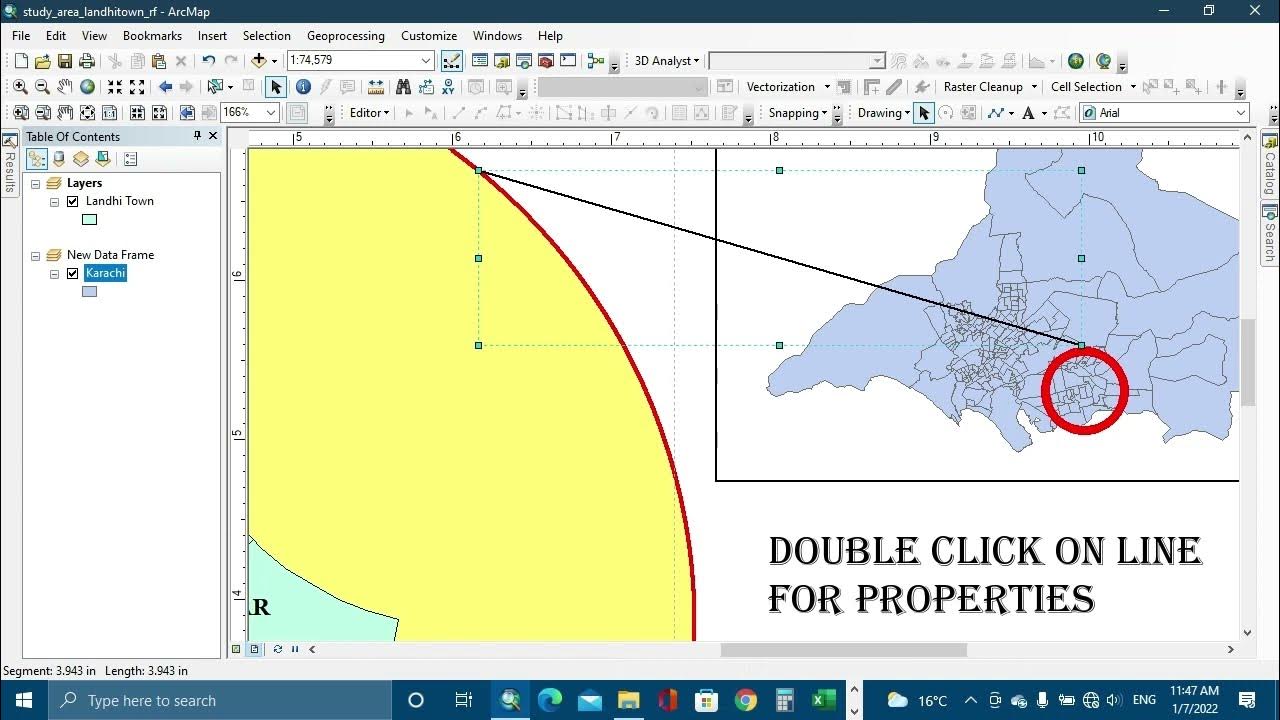 Insert Map Tutorial #ArcGis #arcmap - YouTube