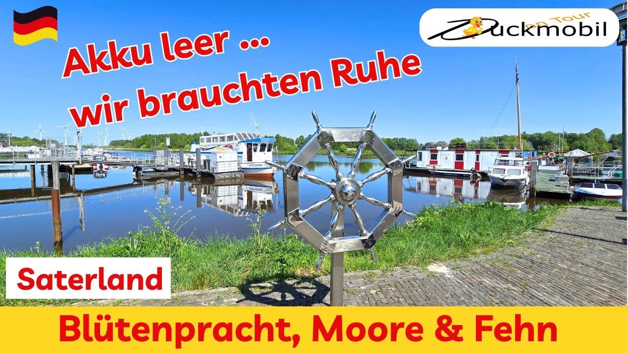 Roadtrip Saterland - malerische Landschaft zwischen Moore und Fehn ...