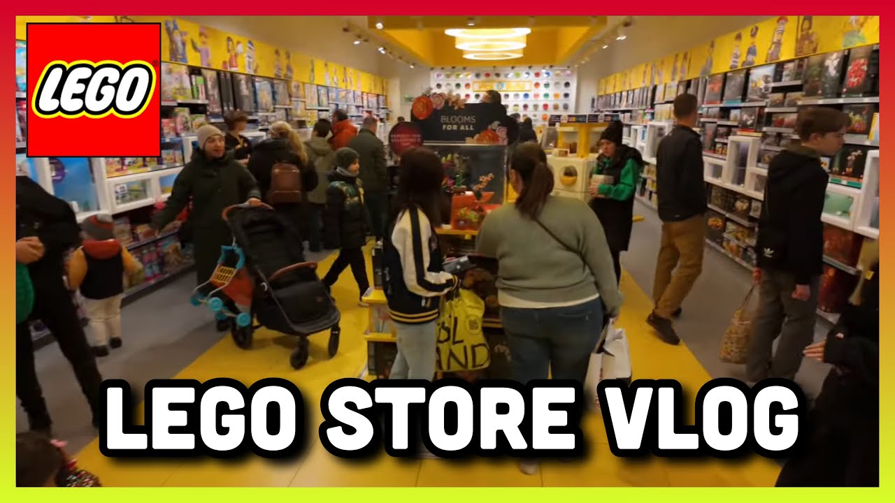 LEGO STORE VLOG - February Releases - YouTube