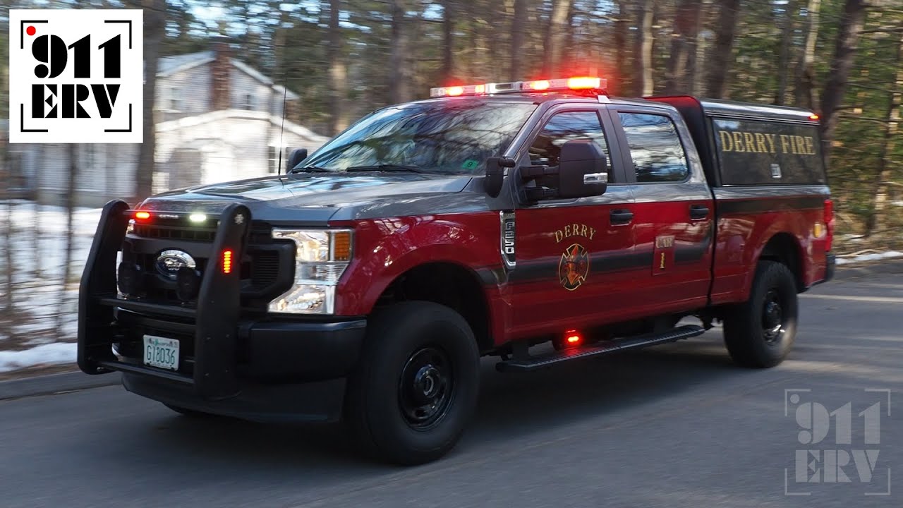 Derry Fire Truck Responding | Car 1 - YouTube