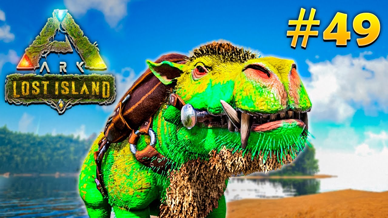 DOMANDO O DAEODON! O JAVALI DO ARK! ARK LOST ISLAND! #49 - YouTube